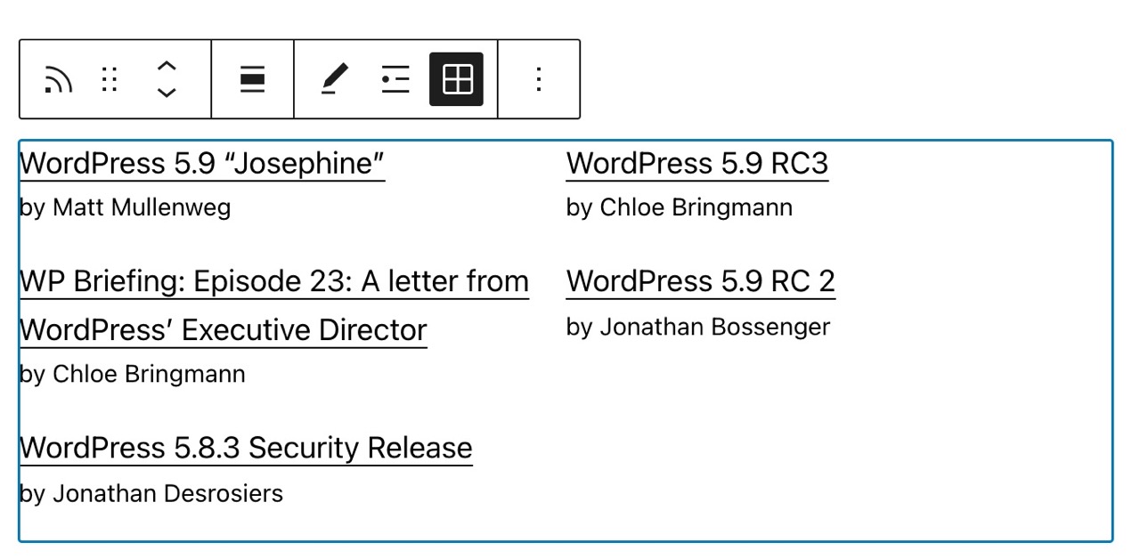 Helphub Rss Block · Issue 157 · Wordpressdocumentation Issue