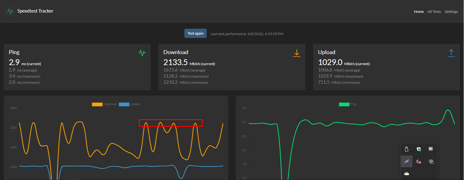 [BUG] Speedtest issue on FTTH line 2.5/1 · Issue #990 · henrywhitaker3 ...