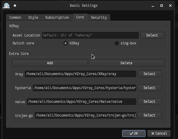 Core Management ( On Linux ) · Issue #299 · MatsuriDayo/nekoray · GitHub