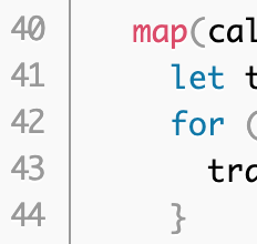 Code not lining up with line numbers · Issue #4350 · exercism/exercism · GitHub