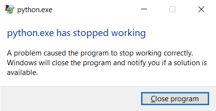 Crash of python.exe when loading a model with CPLEX installed · Issue ...