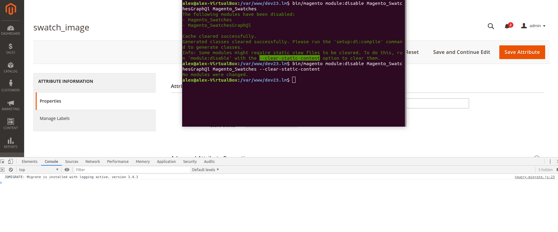 "panel.addClass is not a function" error in admin product attribute edit page · Issue #23117 ...