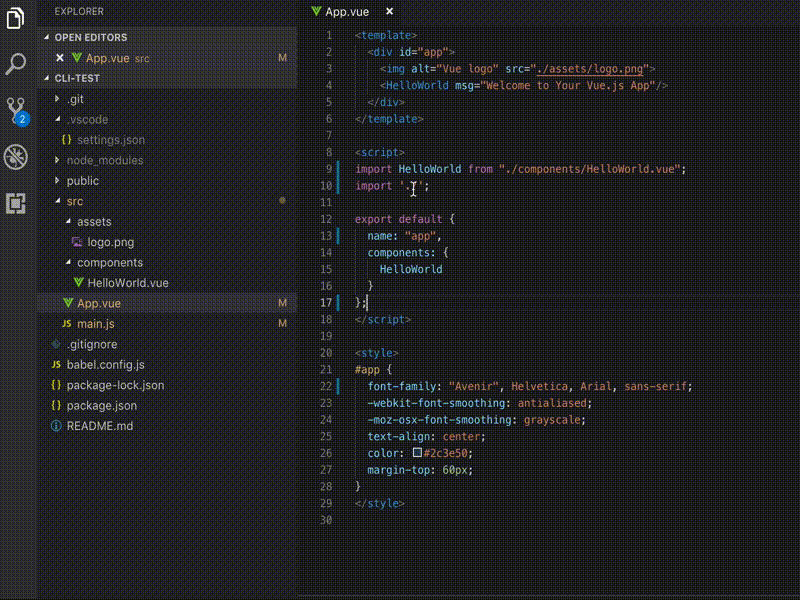 Path Completion In Js `import` Does Not Work · Issue 1055 · Vuejs Vetur · Github