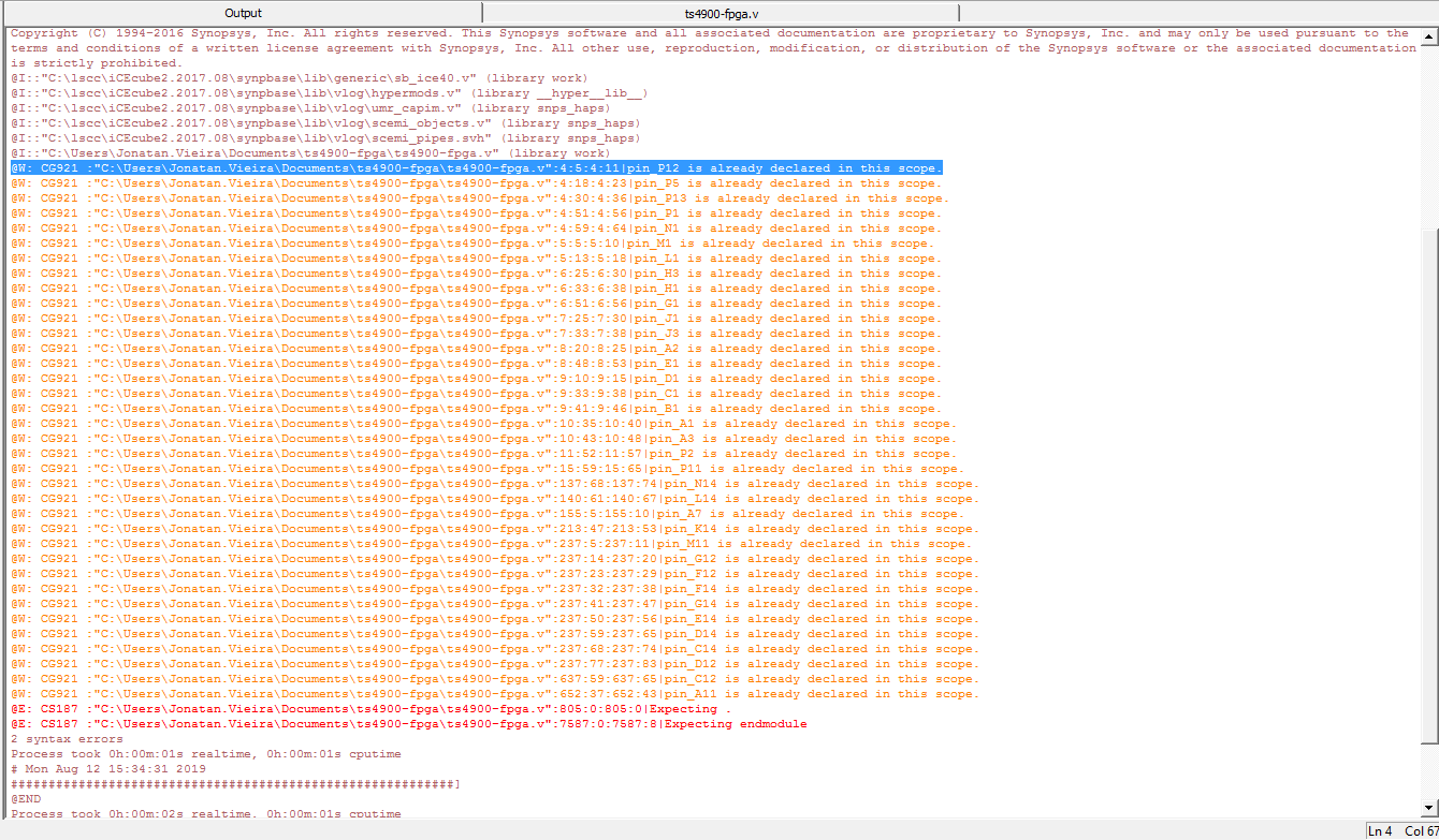 iceunpack "Segmentation fault (core dumped)" error · Issue #228 · YosysHQ/icestorm · GitHub