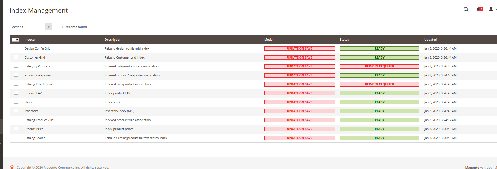 Problem with indexer · Issue #2770 · magento/inventory · GitHub