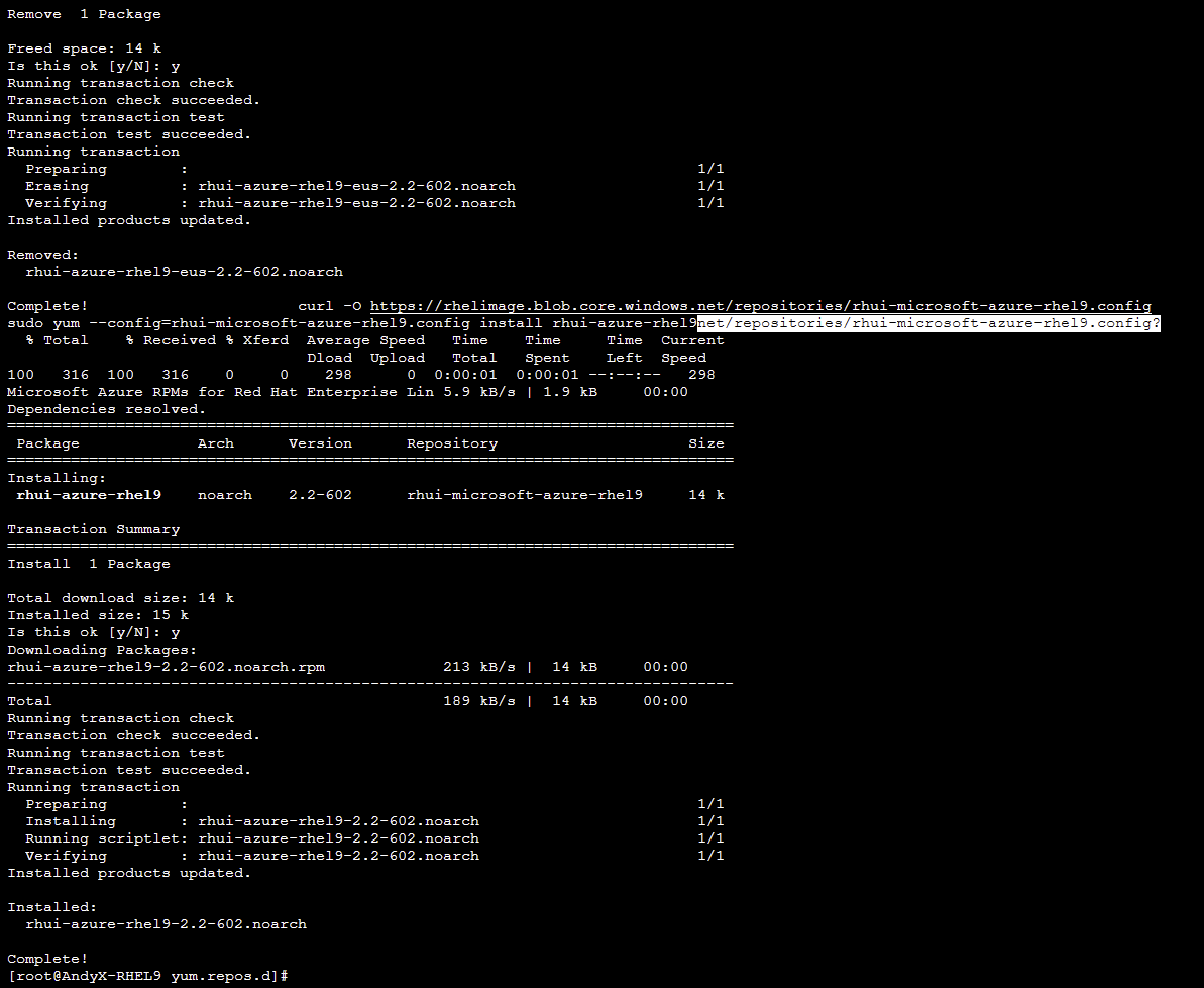 Please update the document with RHEL9 related RHUI content(EUS to NON ...