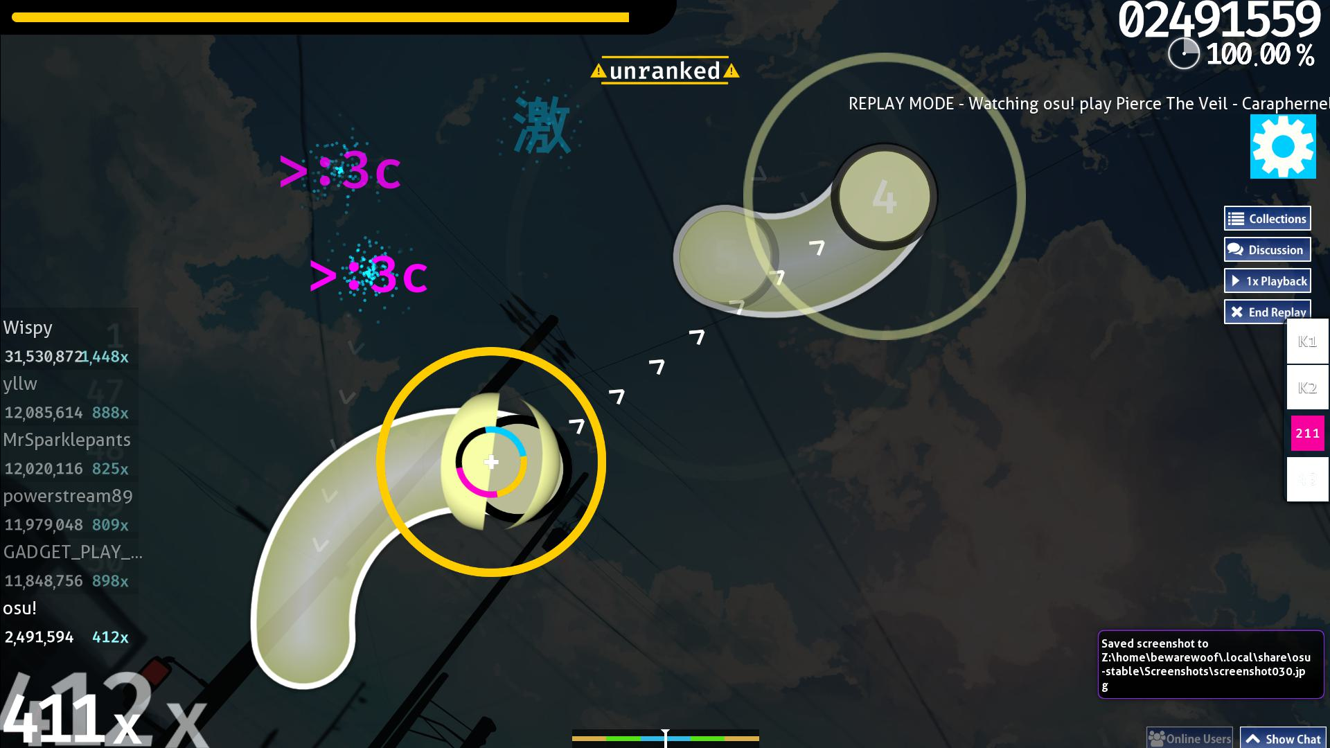 GitHub - avalunasweet/Inkjet-Osu-Skin: CMYK theme for osu! stable