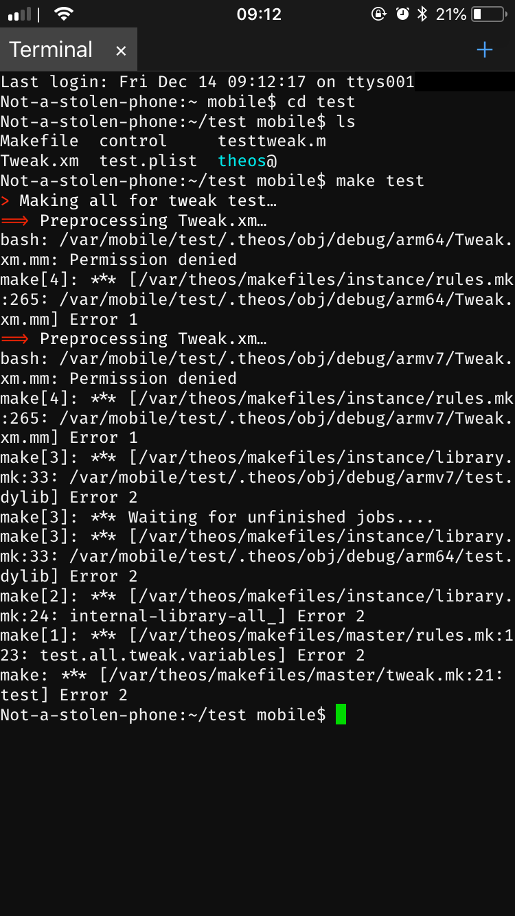 Issues makefile · Issue #362 · theos/theos · GitHub