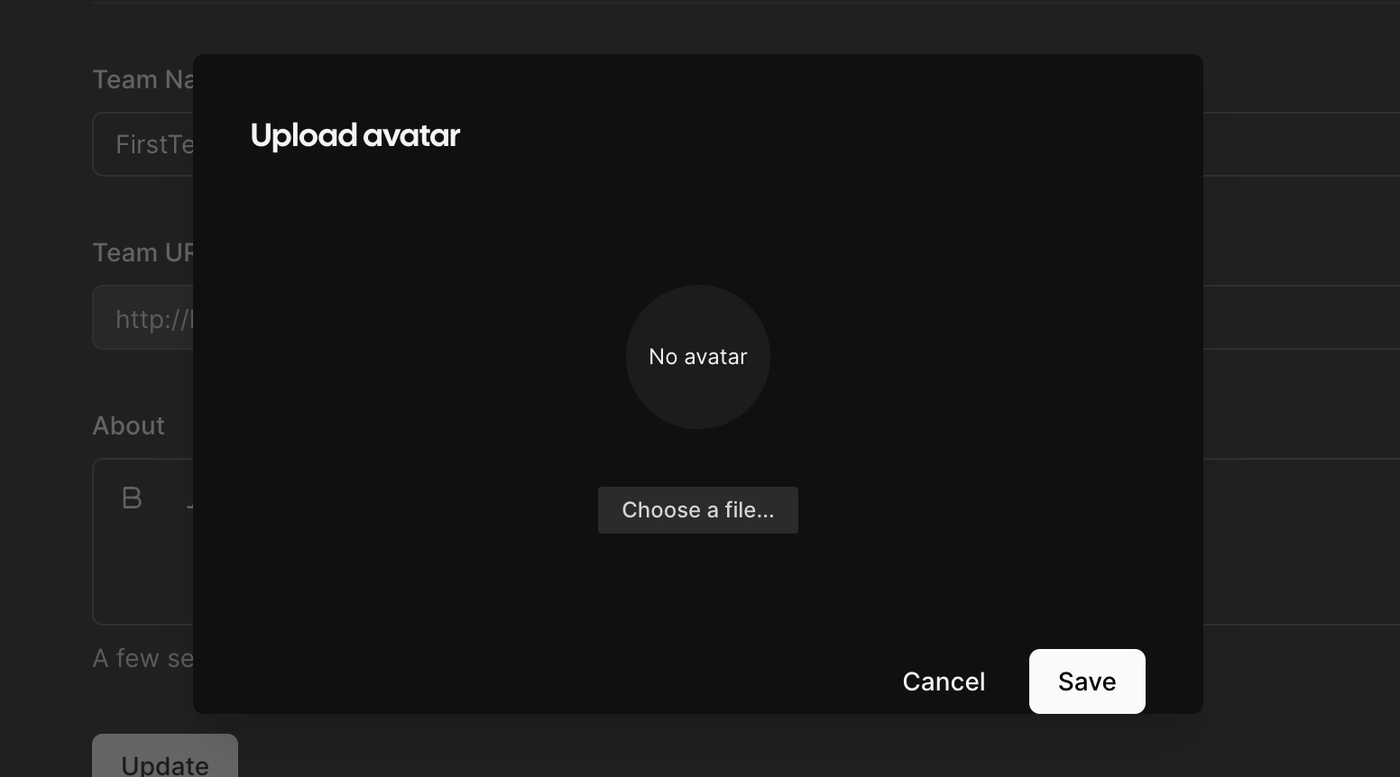 No Padding Below Buttons In Update Avatar Of Team Dialog · Issue 10387 · Calcom · Github 9969