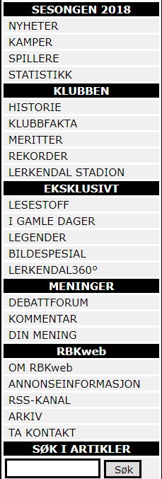 Hotkey for å hoppe til og bla i sidemenyen · Issue #8 · RosenborgSupporterSoftware/RUSK · GitHub