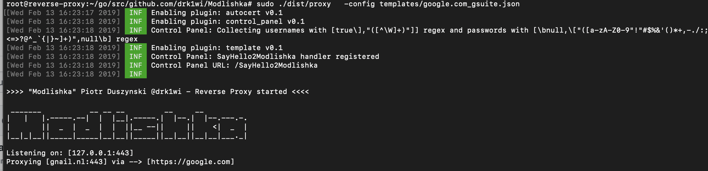 Connection Refused In Browser · Issue 76 · Drk1wi Modlishka · Github