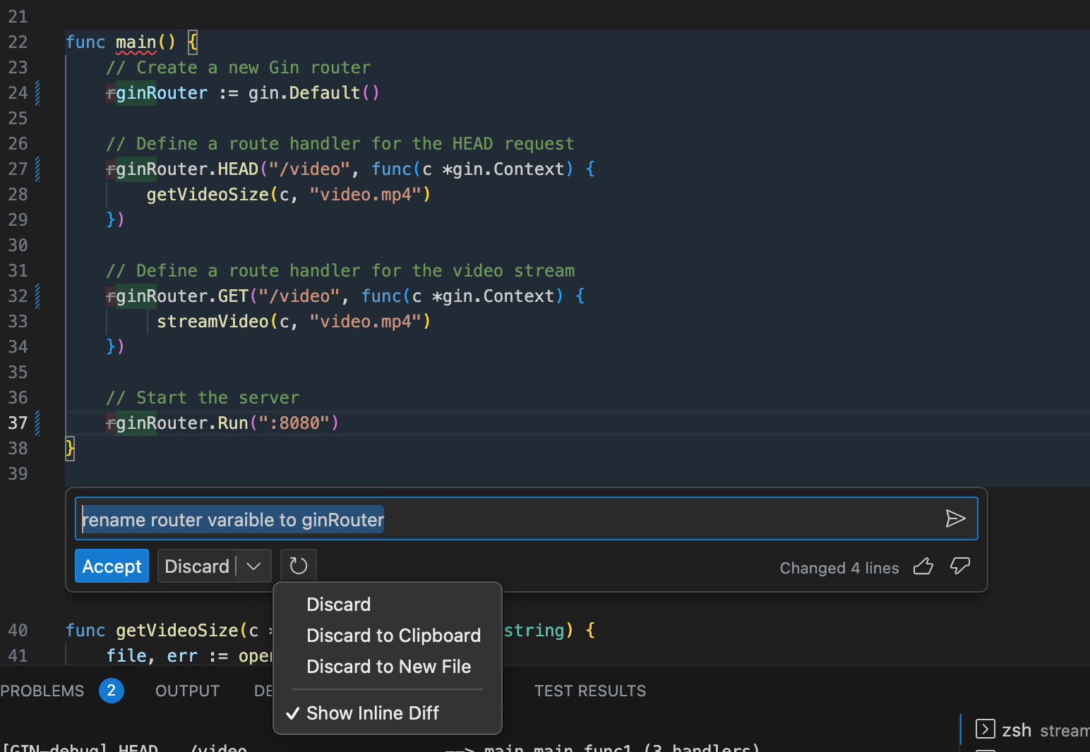 Feature: highlight generated and inserted code (usability) · Issue #264 · microsoft/vscode ...