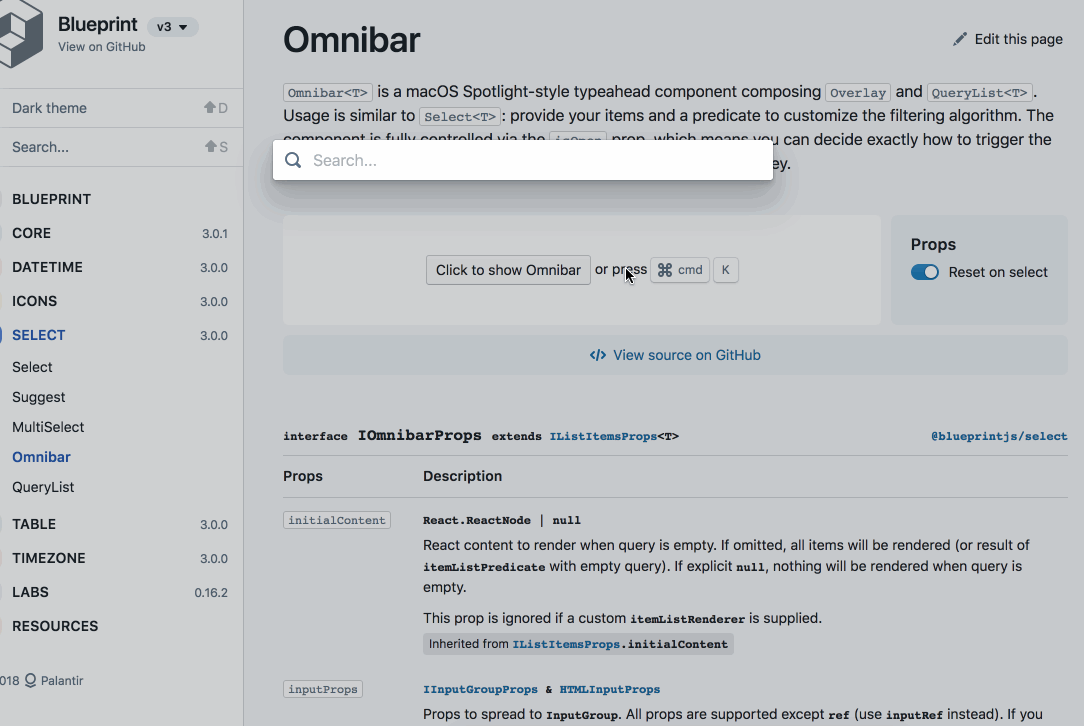 Creating an Omnibar · Issue #5551 · apache/superset · GitHub