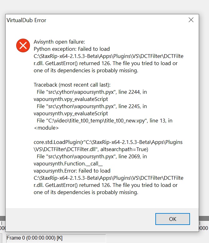 How can I use AVISynth and VapourSynth scripts in other software? · Issue #305 · staxrip/staxrip ...