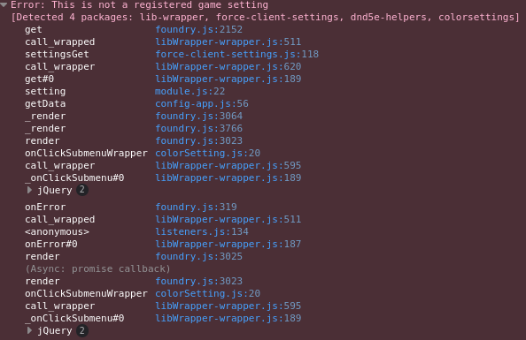 Incorrect settings detection / incompatibility with Force Client Settings · Issue #252 ...