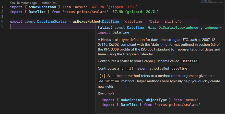 Get type error when using `scalar` in `asNexusMethod` after update to ...