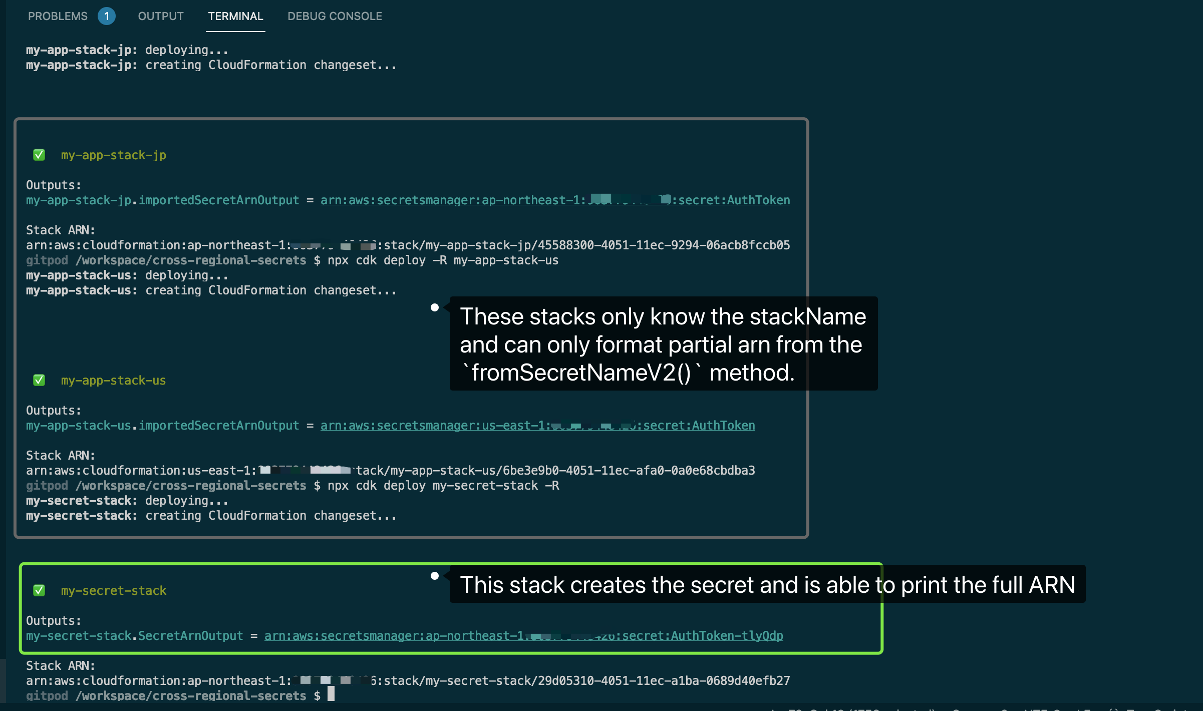 Secretsmanager Using Replicated Secrets Permissions Issue 17382