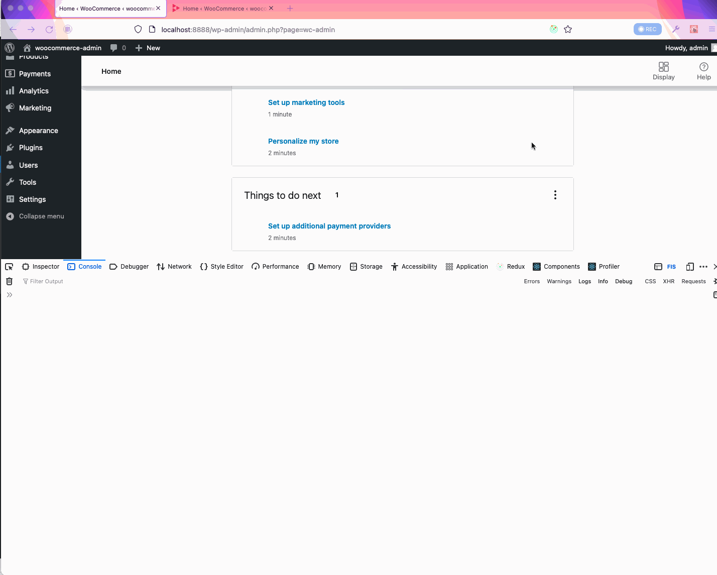 Payments task: missing Tracks when users click "Finish setup" in the WCPay card · Issue #8302 ...
