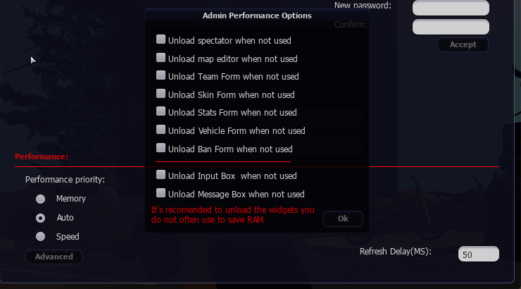 Admin2 Refactor Performance Settings · Issue 436 · Multitheftauto Mtasa Resources · Github