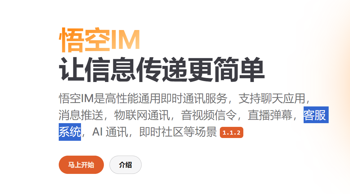 关于描述里写的客服系统 · Issue #19 · WuKongIM/WuKongIM · GitHub