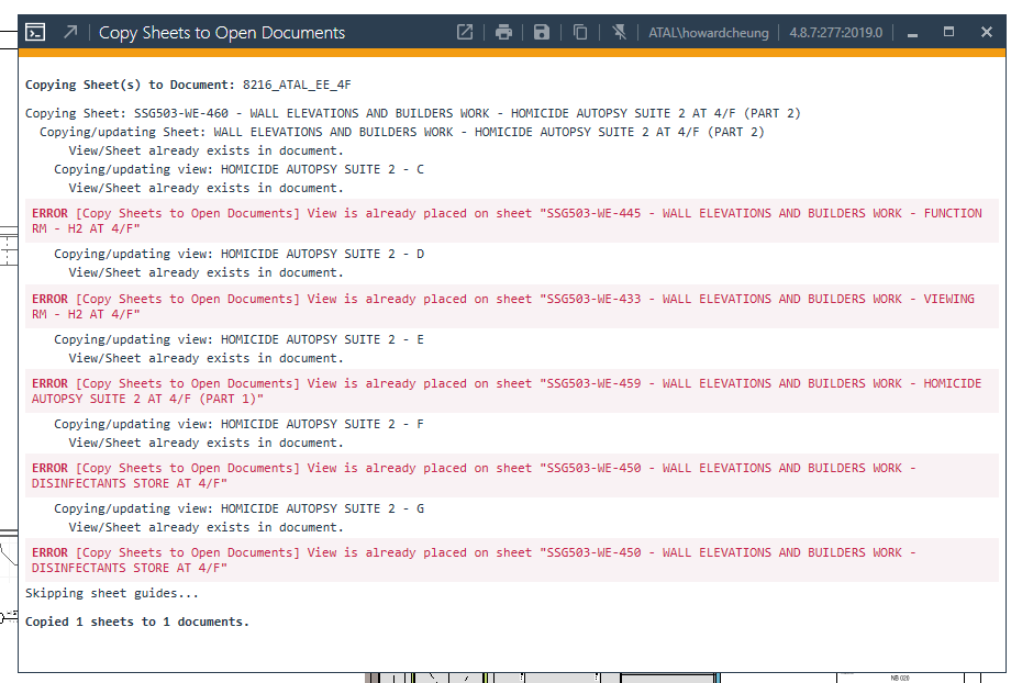 Copy Sheets To Other Documents Issue · Issue 1226 · Pyrevitlabs Pyrevit · Github