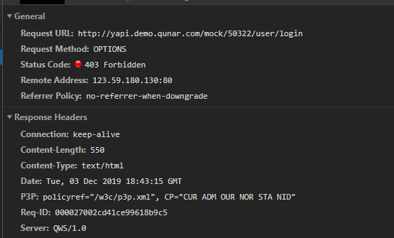 请求跨域问题 · Issue #1521 · YMFE/yapi · GitHub