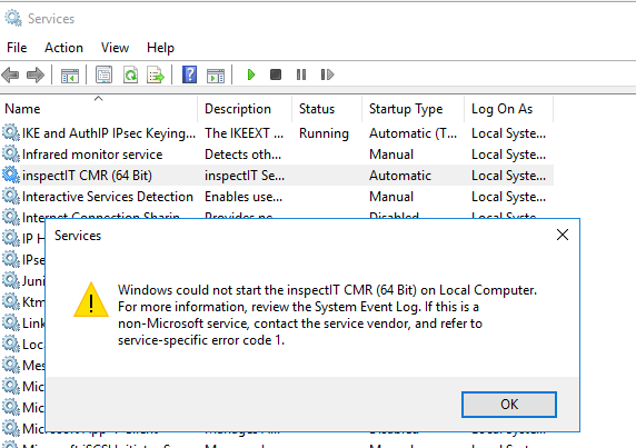 Configure CMR (as a Service) is failing · Issue #371 · inspectIT/inspectIT · GitHub