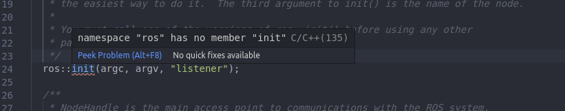 Ros Intellisense Configuration · Issue 6196 · Microsoft Vscode Cpptools · Github