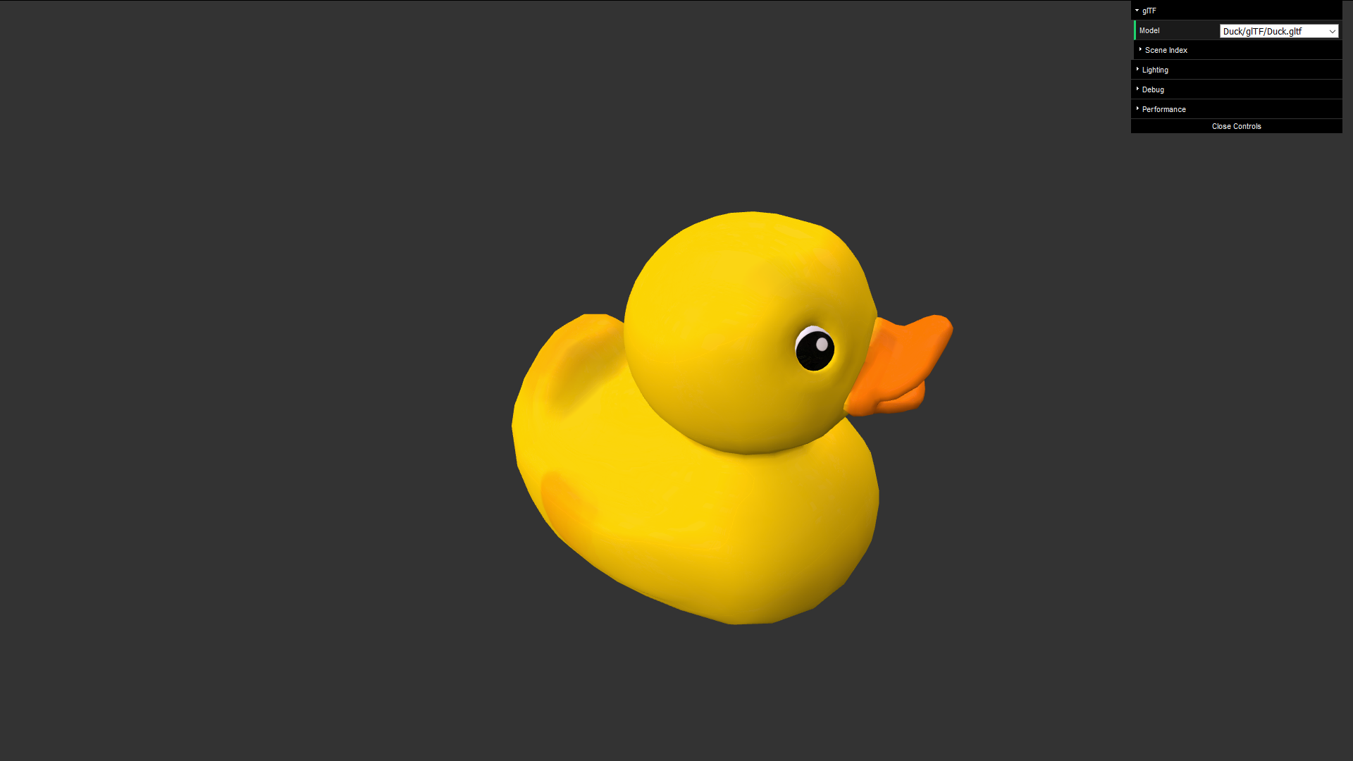 Duck.gltf becomes striped pattern in glTF Reference Viewer · Issue #99 ...