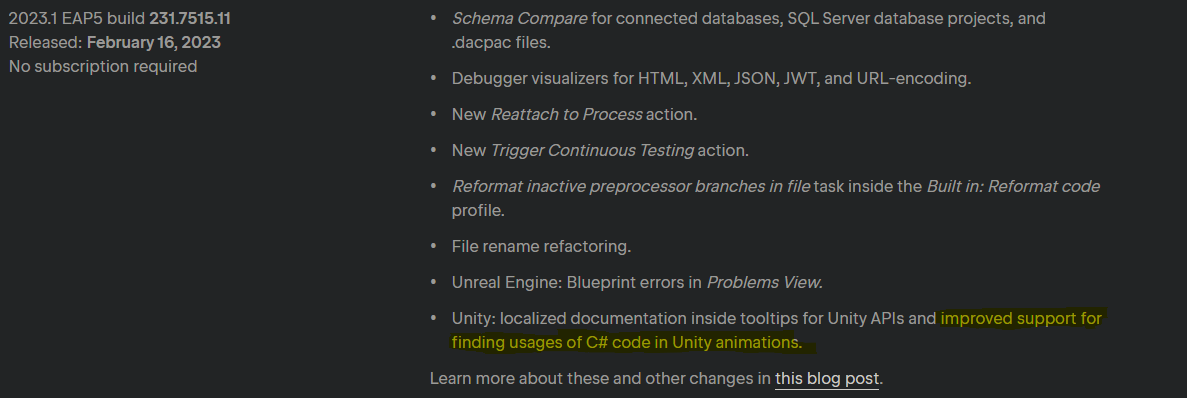 Methods used in Animation Events, show as "unused" · Issue #488 · JetBrains/resharper-unity · GitHub