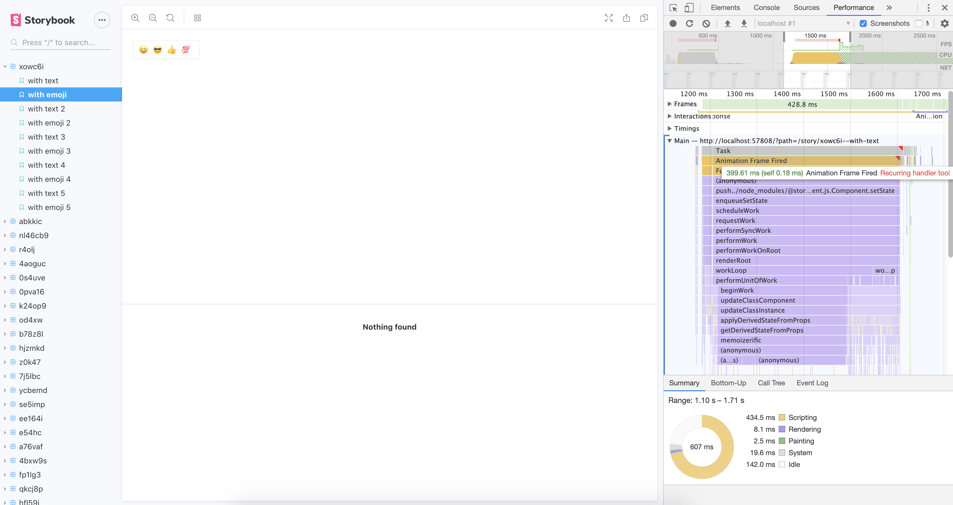 Performance regression between Storybook v3 and v5 · Issue #7907 · storybookjs/storybook · GitHub