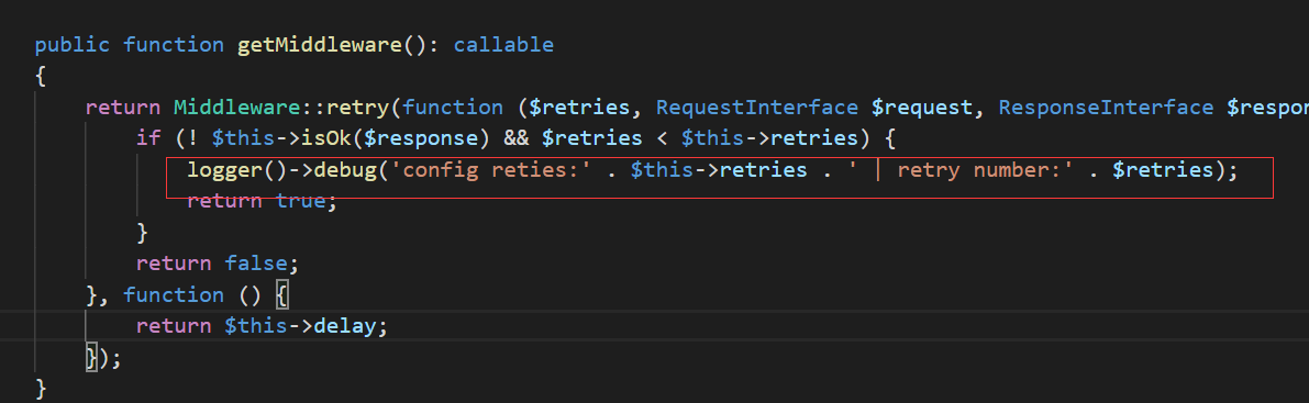[BUG] Hyperf\Guzzle\RetryMiddleware 的 retries 数量是设置的两倍 · Issue #1376 · hyperf/hyperf · GitHub