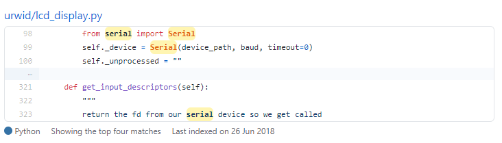 should pyserial be listed in requirements.txt as dependency? · Issue #441 · urwid/urwid · GitHub