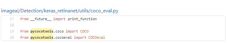 should pycocotools be listed in requirements.txt? · Issue #605 ...