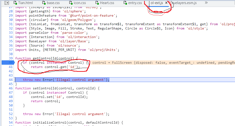 why a FullScreen control object is not an instance of ol.control.Control · Issue #495 ...