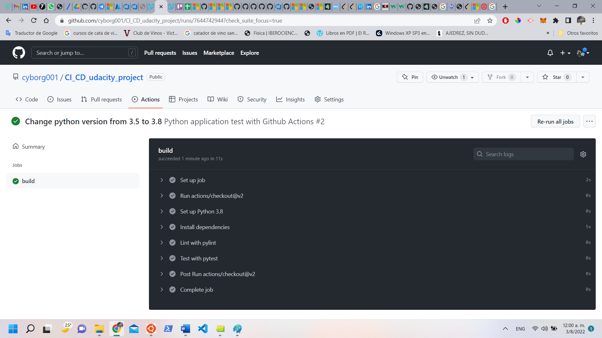 GitHub - cyborg001/CI_CD_udacity_project: Build a CI/CD Pipeline project