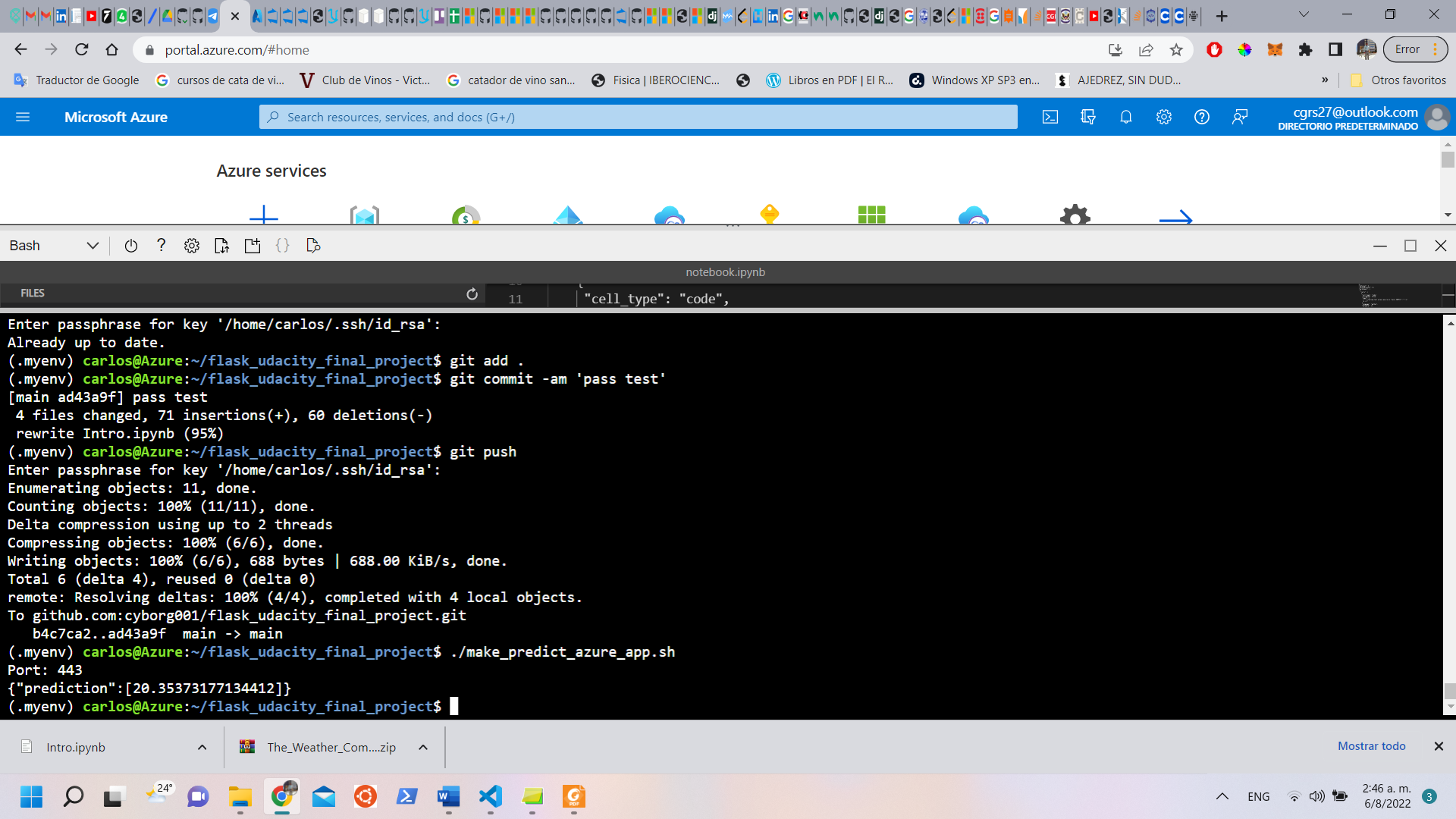 GitHub - cyborg001/flask_udacity_final_project: A flask wepapp deploy with CI/CD Azure Pipeline