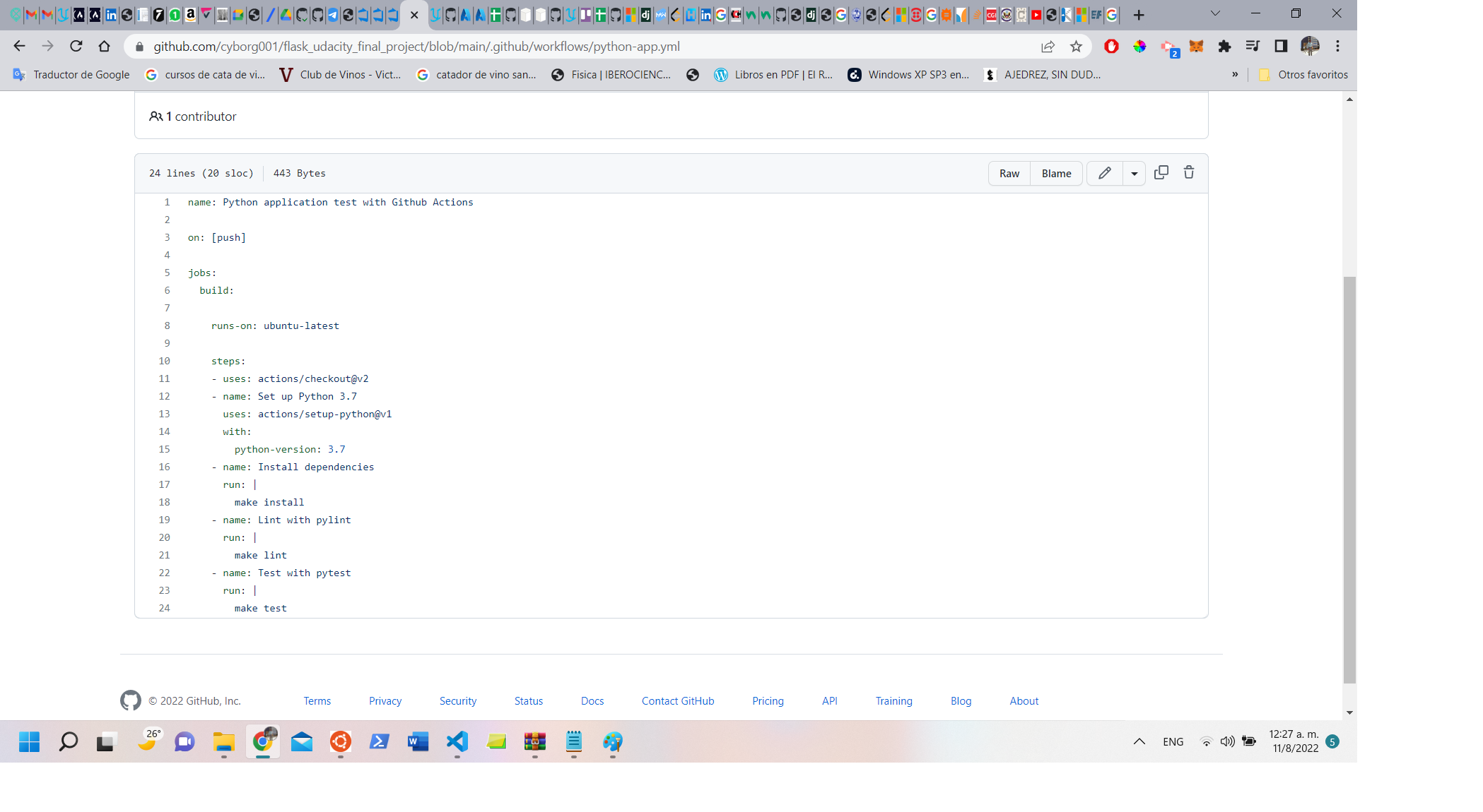 GitHub - cyborg001/flask_udacity_final_project: A flask wepapp deploy with CI/CD Azure Pipeline