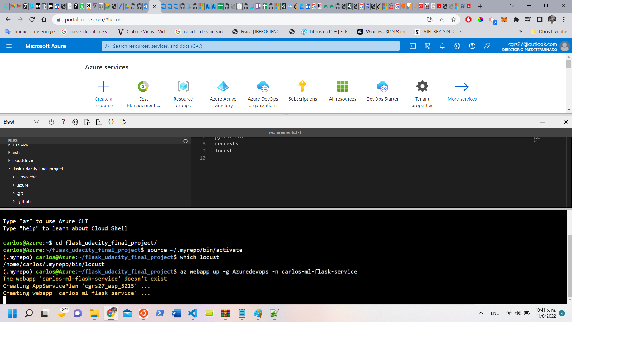 GitHub - cyborg001/flask_udacity_final_project: A flask wepapp deploy with CI/CD Azure Pipeline