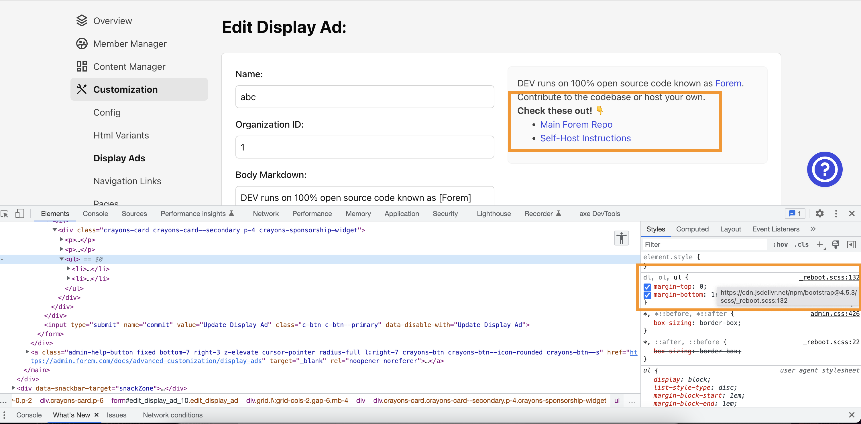 Ensure display ads render consistently across all contexts · Issue #18392 · forem/forem · GitHub