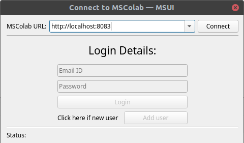 Fixing the "Connect to MsColab-MSUI" ui on windows · Issue #1732 · Open-MSS/MSS · GitHub
