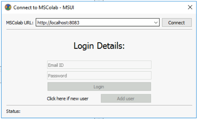 Fixing the "Connect to MsColab-MSUI" ui on windows · Issue #1732 · Open-MSS/MSS · GitHub