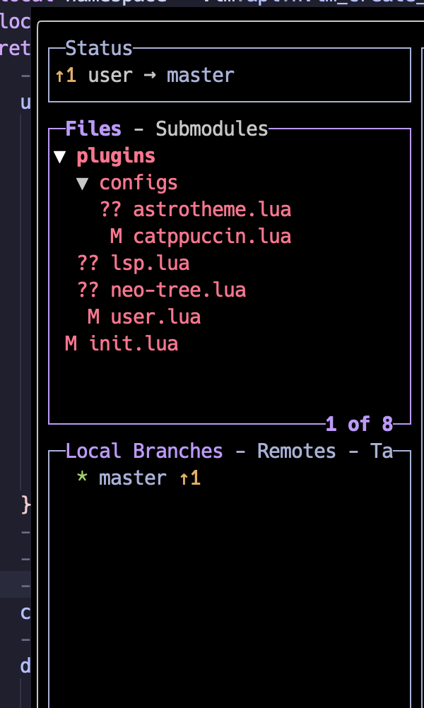 lazygit color · Issue #69 · AstroNvim/astrotheme · GitHub