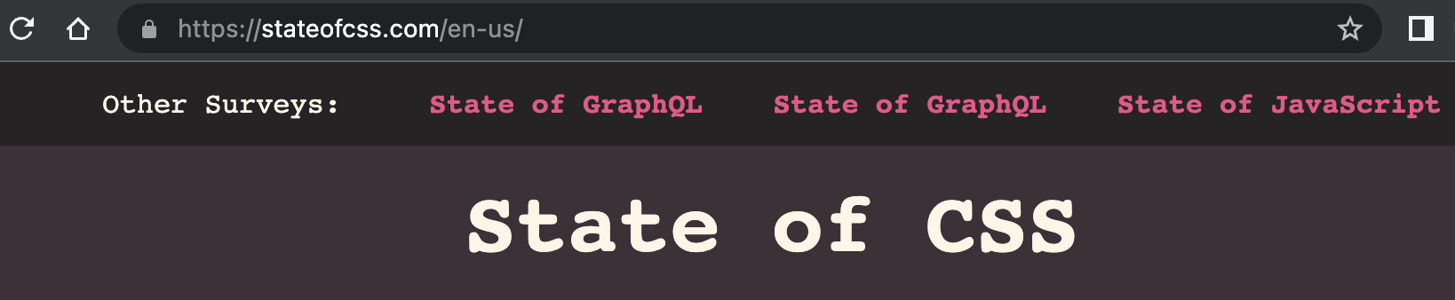 Link to "State of GraphQL" survey appears twice in header · Issue #180 · Devographics/Monorepo ...