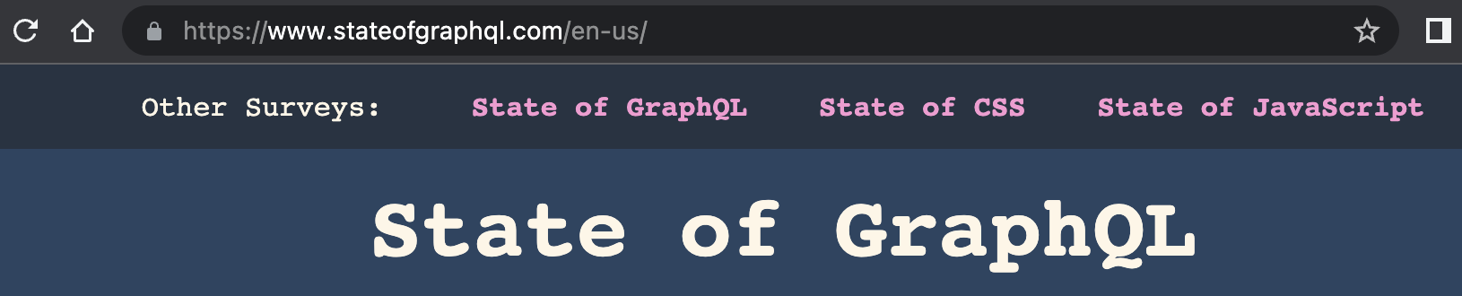 Link to "State of GraphQL" survey appears twice in header · Issue #180 · Devographics/Monorepo ...