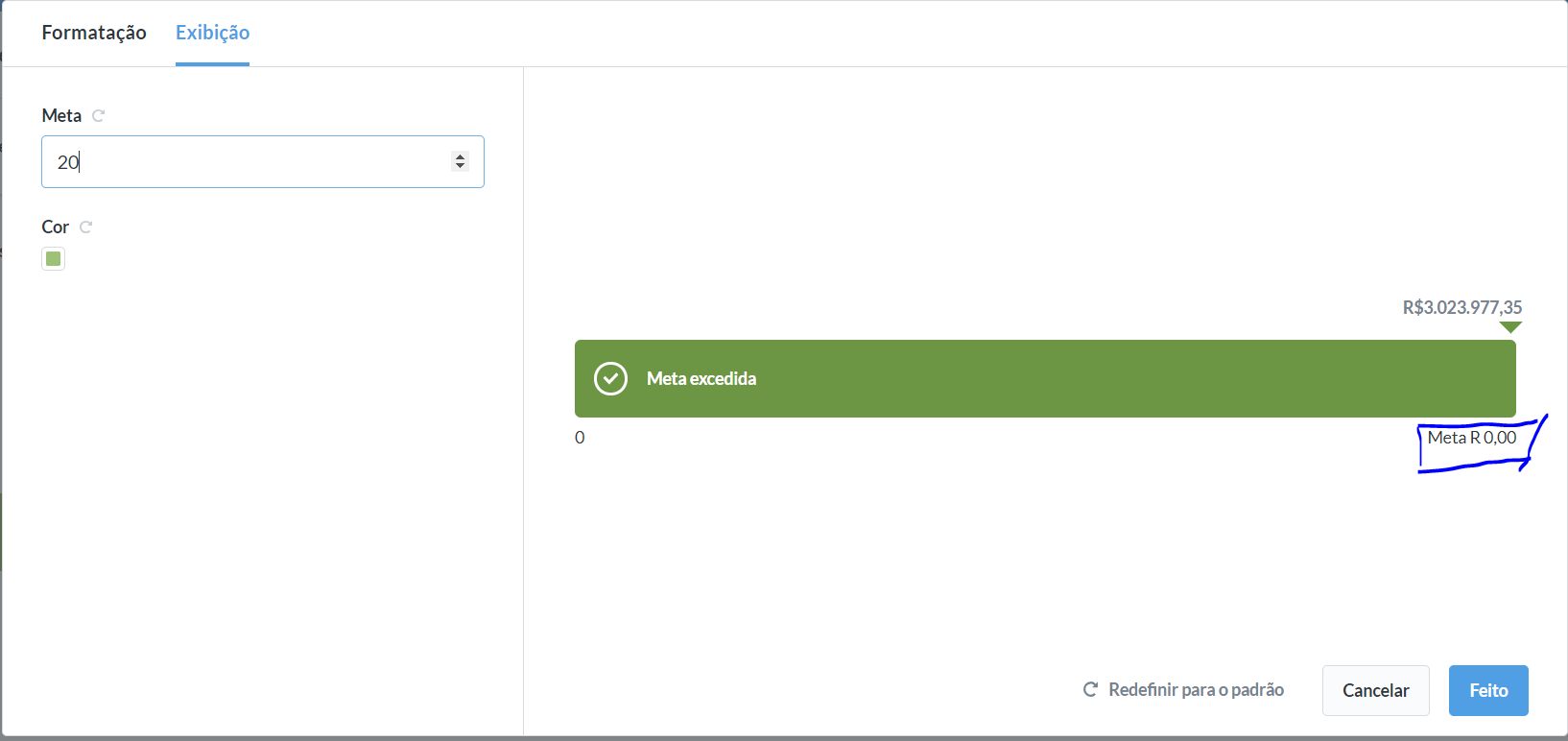 Progress chart goal bug · Issue #9530 · metabase/metabase · GitHub