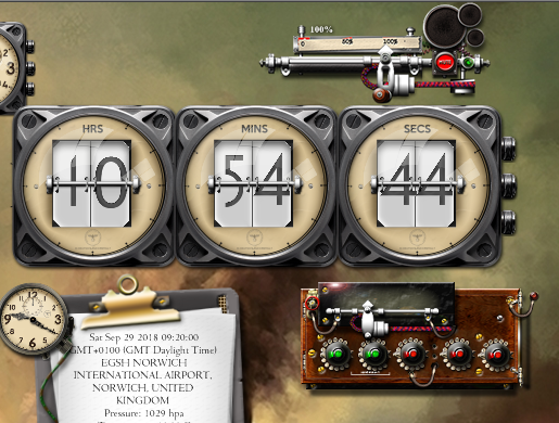 GitHub - yereverluvinunclebert/Panzer-Flip-Clock-Widget: A Dieselpunk ...