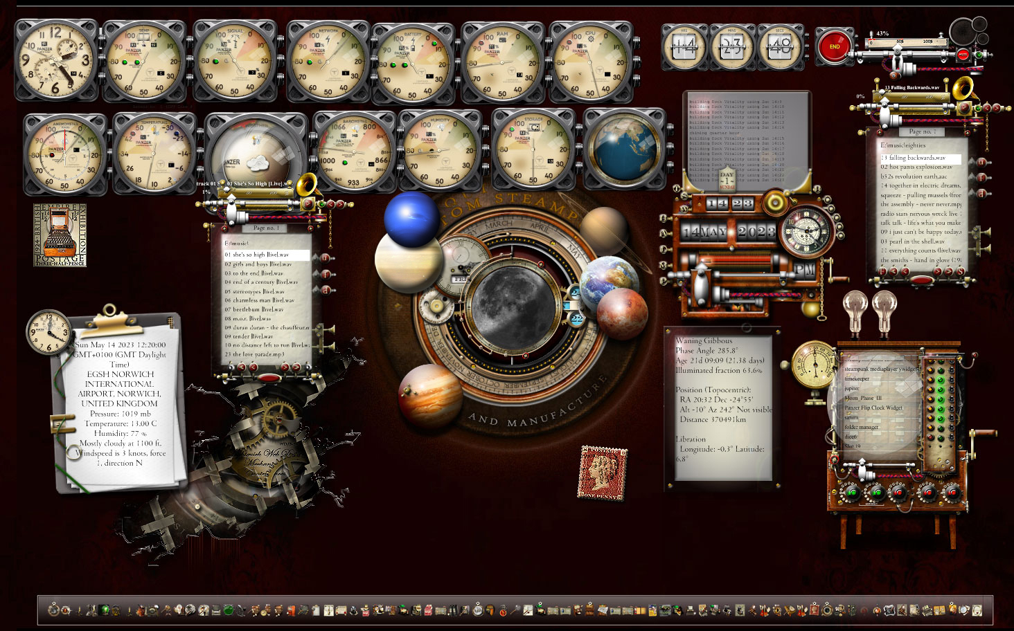 Github Yereverluvinunclebertsovereign Vb6 Widget Steampunk Sovereign Desktop Widget An Eye