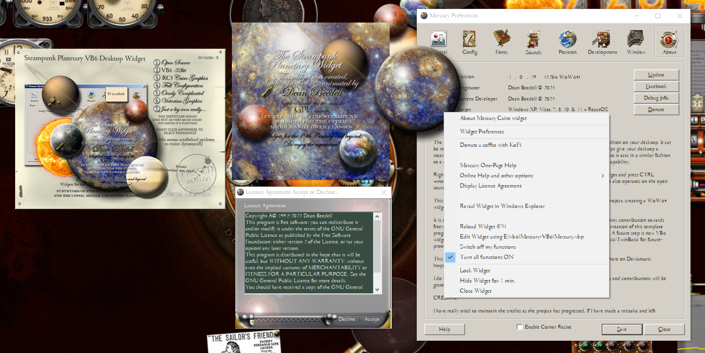 GitHub - yereverluvinunclebert/Mercury-VB6-Widget: Planetary Mercury ...