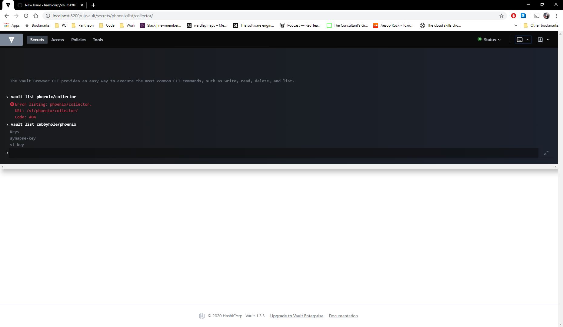 Vault Ui And Api Not Syncing [v1 3 3] · Issue 118 · Hashicorp Vault K8s · Github